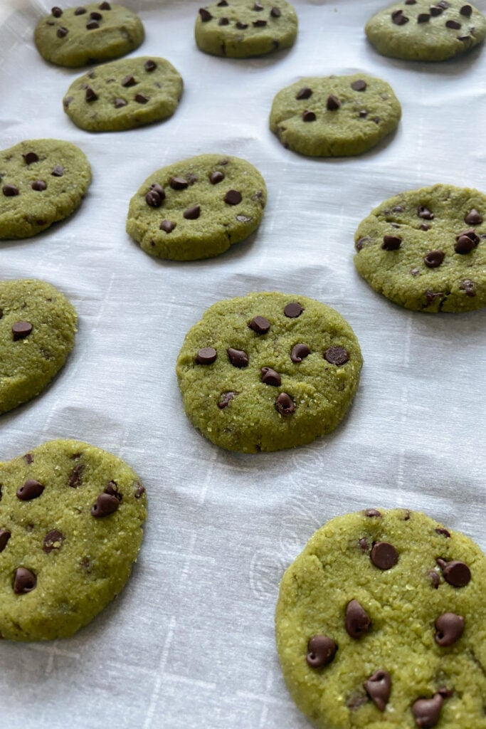 Chocolate Chip Spinach Cookies - Feeding Tiny Bellies