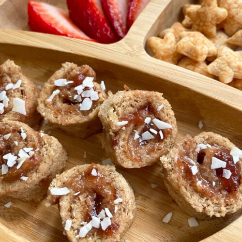 Peanut Butter And Jelly Roll Ups - Feeding Tiny Bellies