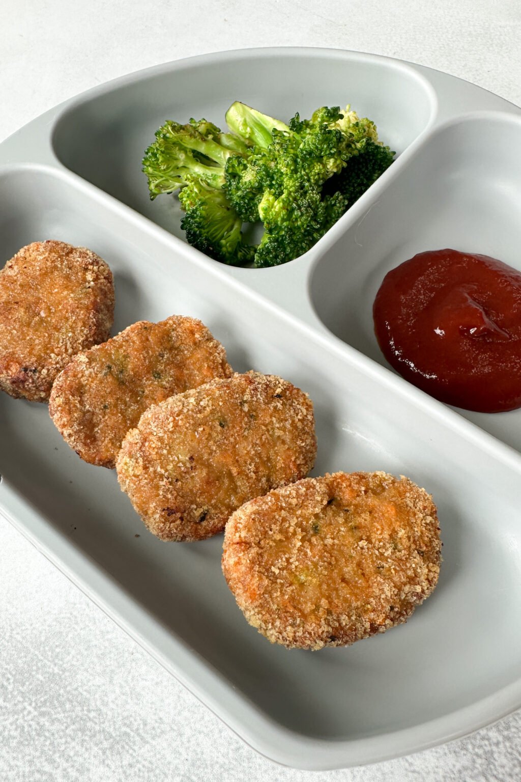 Chicken Nuggets With Veggies - Feeding Tiny Bellies