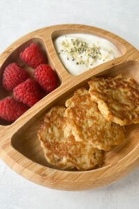 Apple Fritters (Fritters For Babies) - Feeding Tiny Bellies