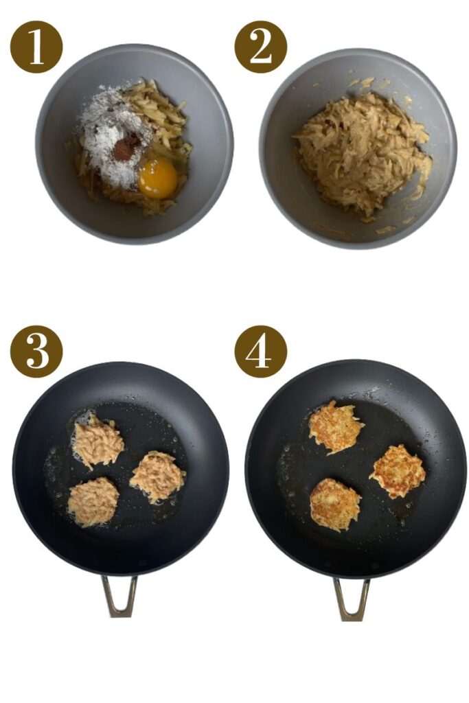 Apple Fritters (Fritters For Babies) - Feeding Tiny Bellies