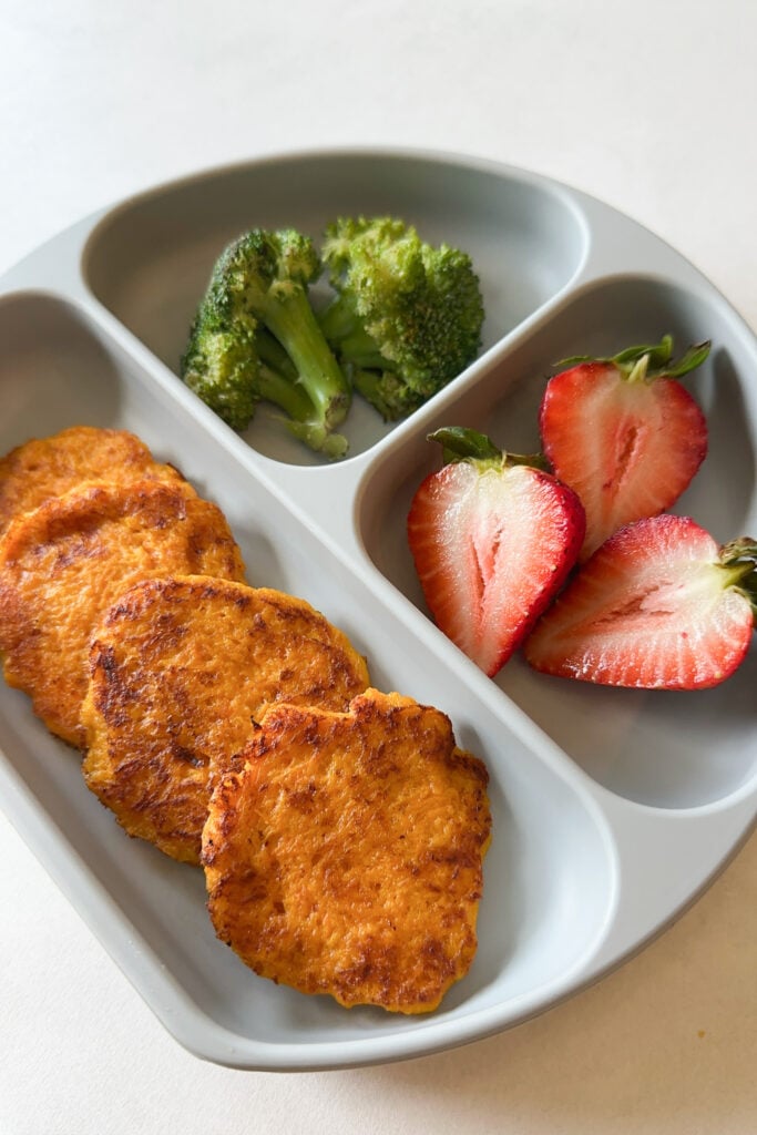 Carrot Fritters - Feeding Tiny Bellies