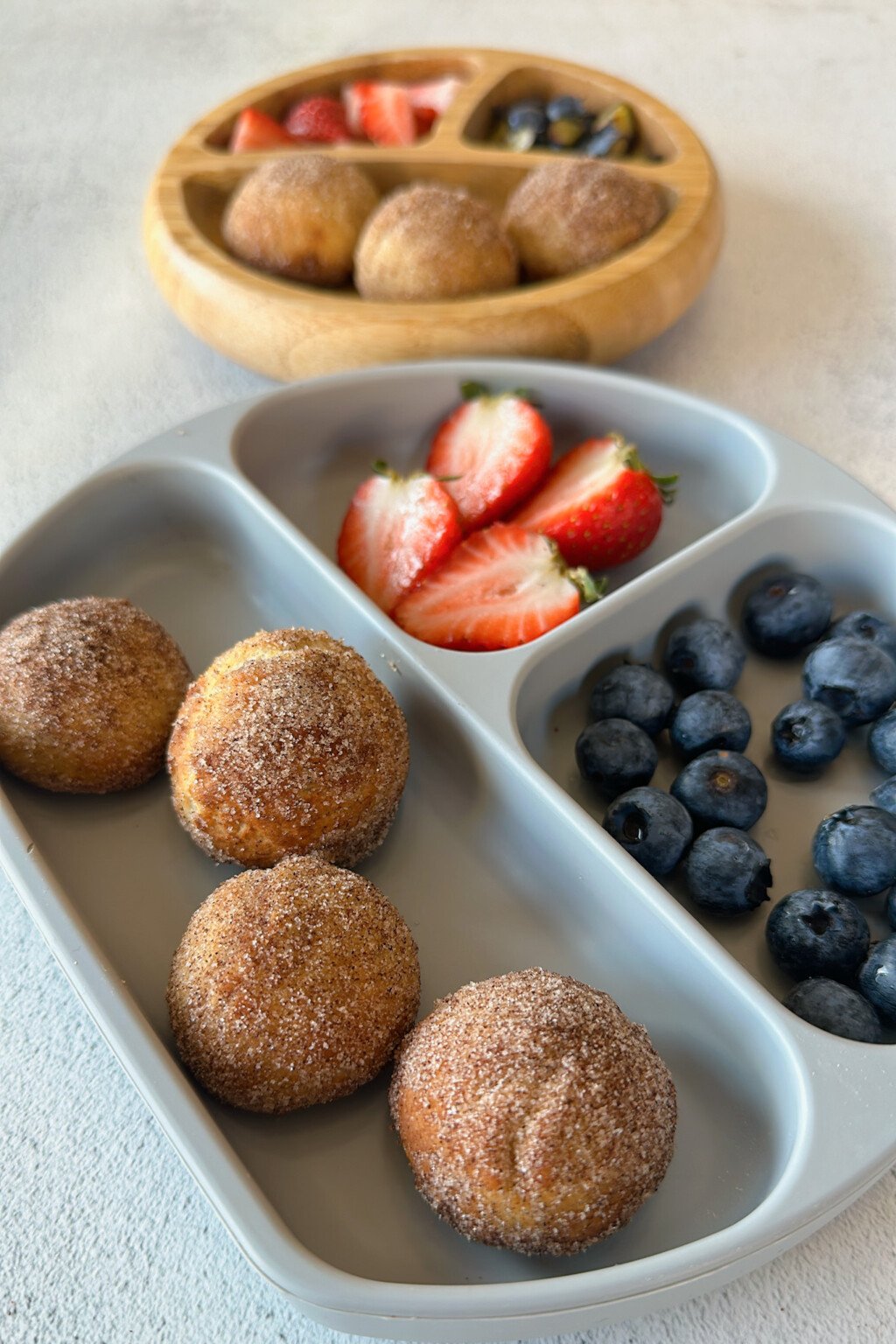 Air Fryer Donut Holes - Feeding Tiny Bellies