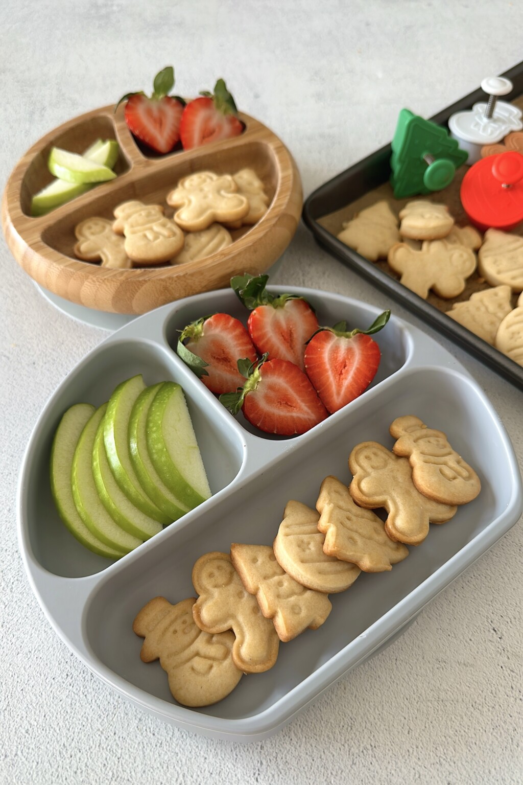 Mini Sugar Cookies (4 Ingredients, Refined-Sugar Free) - Feeding Tiny ...