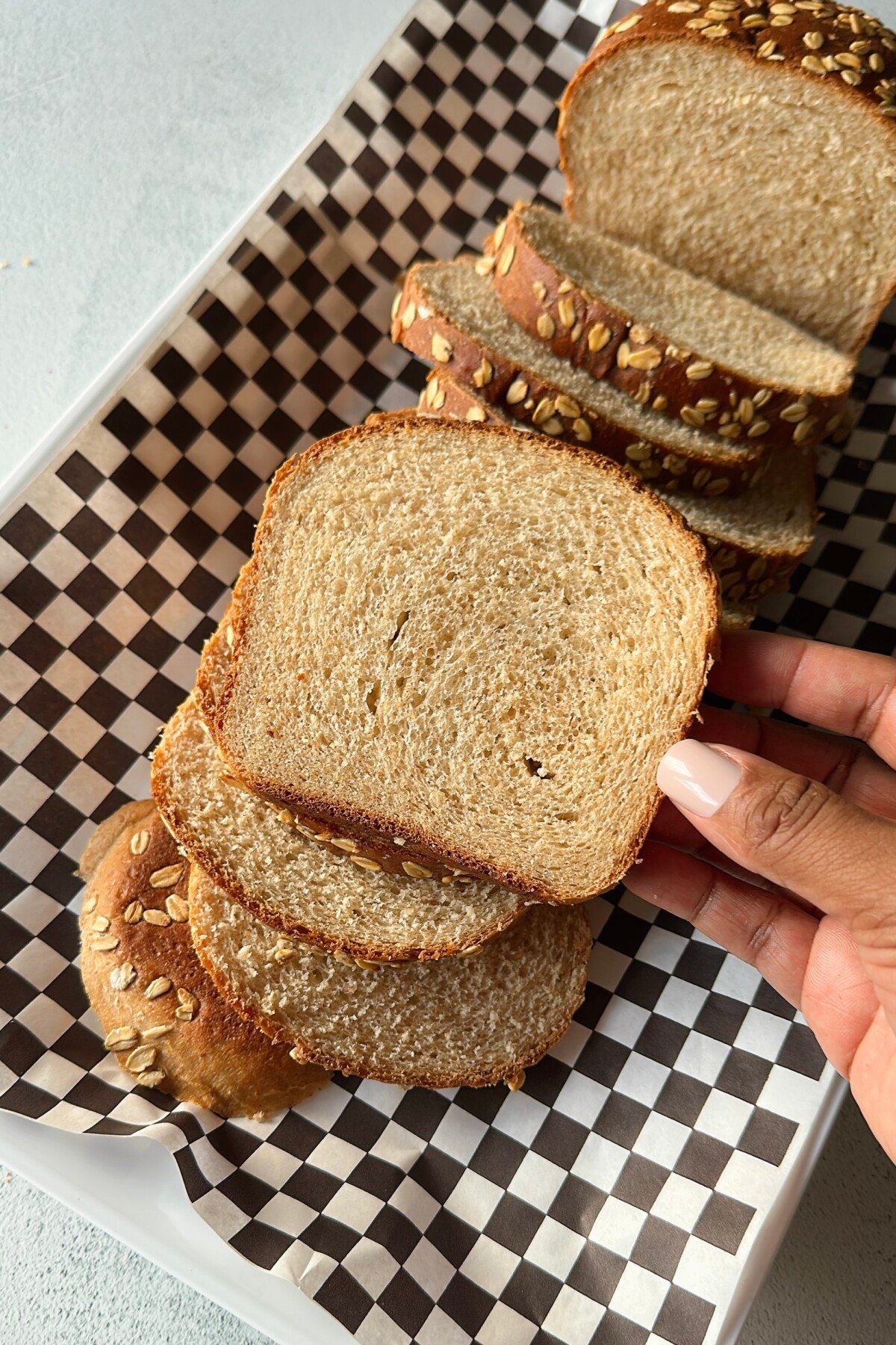Honey Wheat Sandwich Bread - Feeding Tiny Bellies